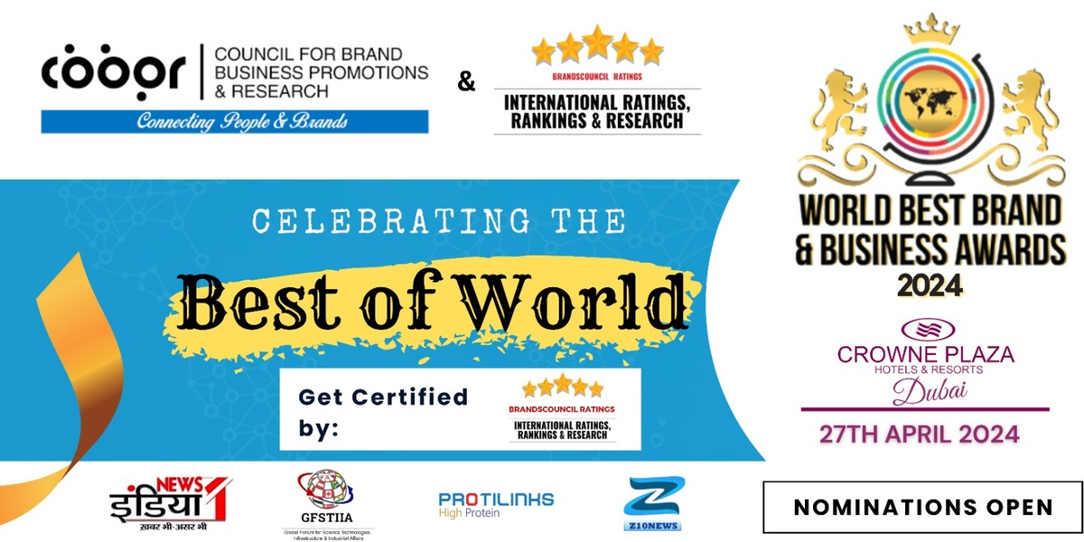 World Best Brand and Business Awards'2024