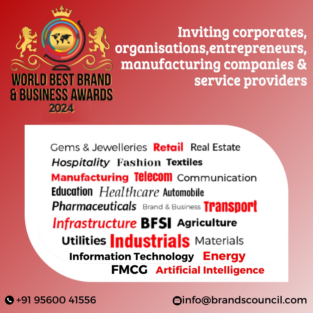 World Best Brand and Business Awards'2024