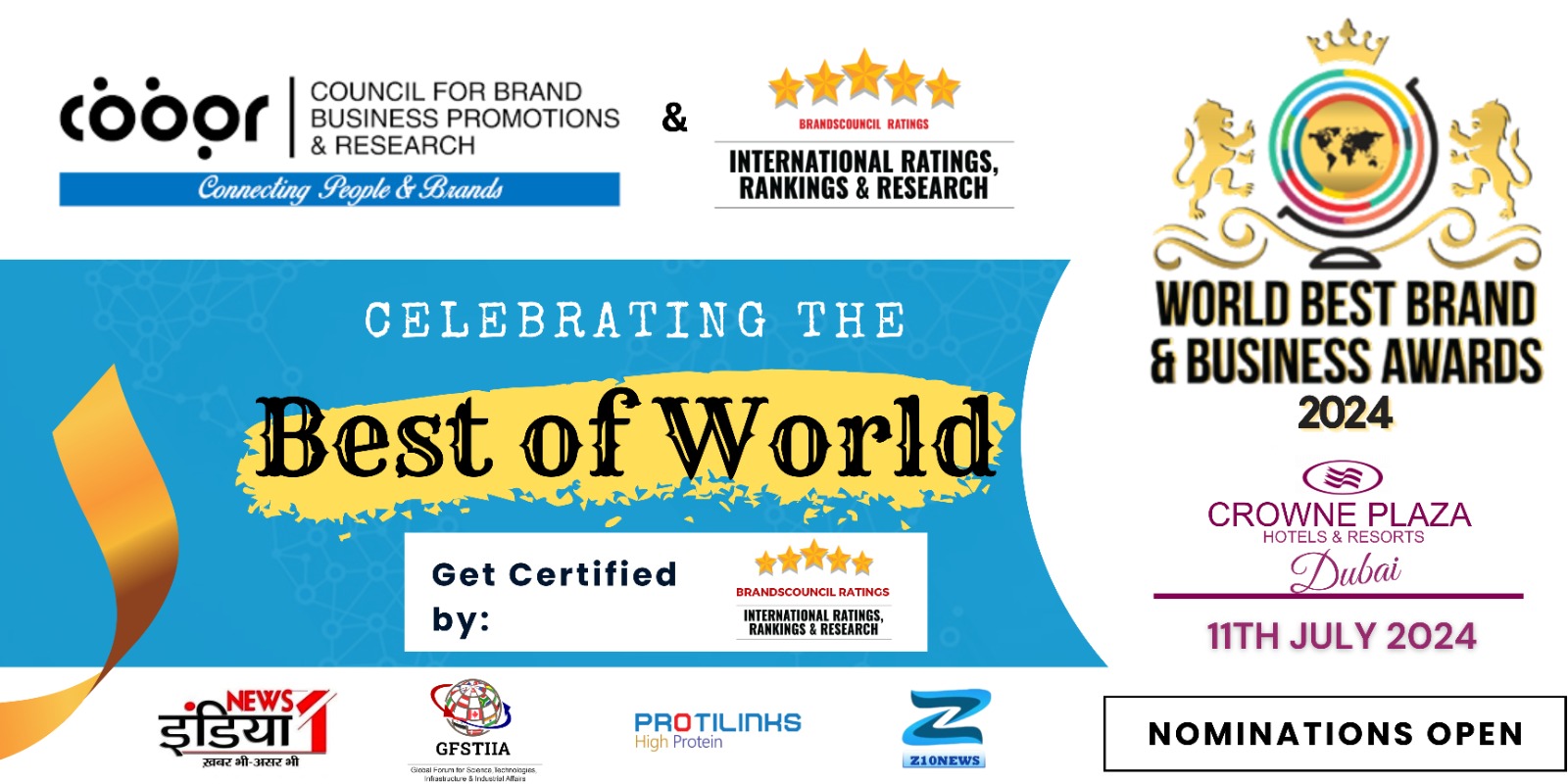 World Best Brand and Business Awards'2024